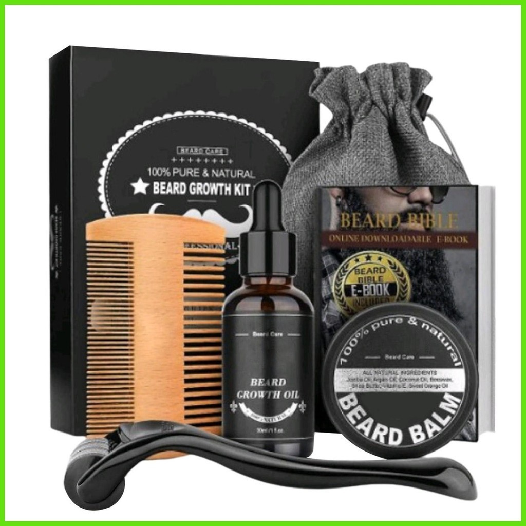 Beard Care Kit Beard Growth Kit Men Beard Growth Kit Hair Growth ...