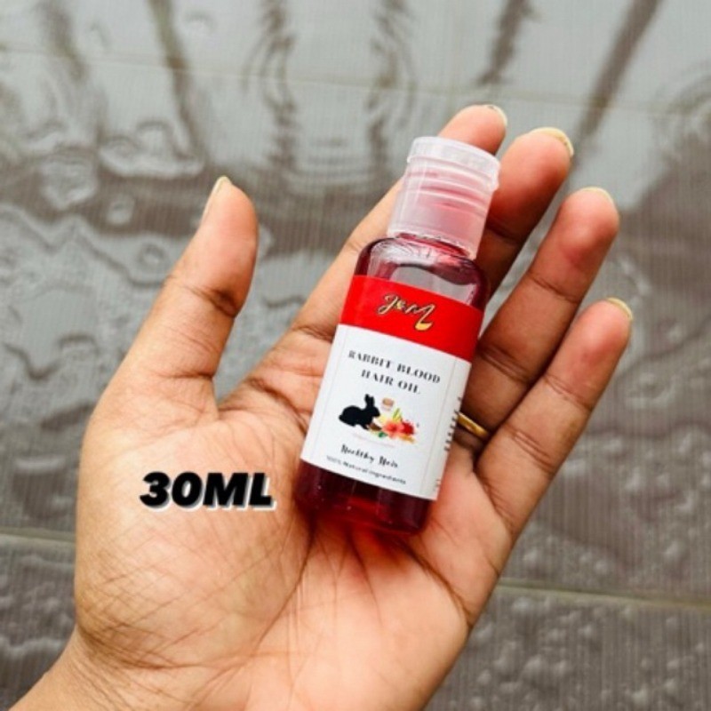 30ML TRIAL Rabbit Blood Hair Growth Oil Haircare | Shopee Malaysia