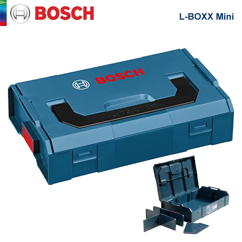 Bosch L-BOXX Mini Stackable Tool Box Portable Tool Storage Case ...