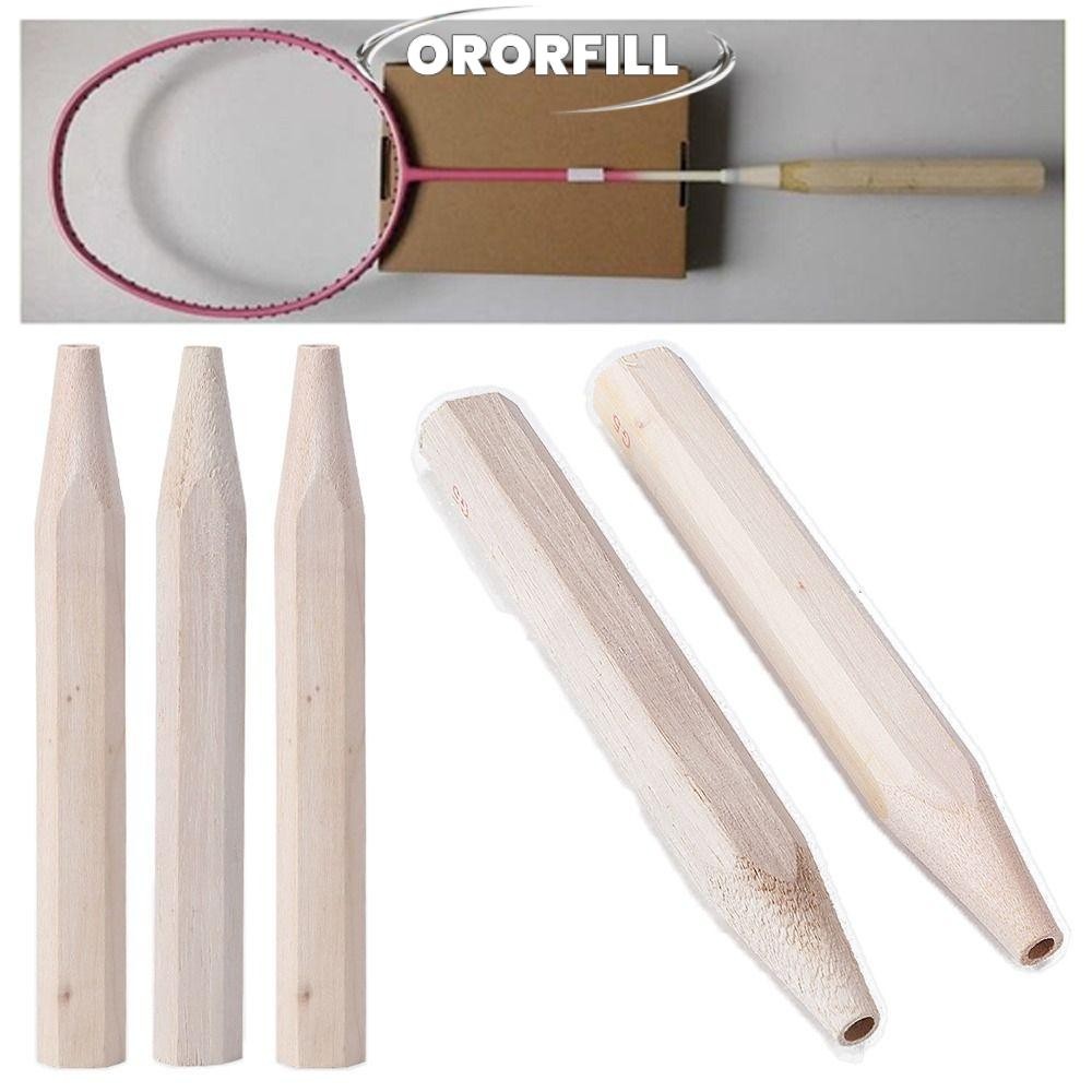 ORORFILL Badminton Racket Handle Grip, Wood G5 G6 Badminton Grip, Tool ...