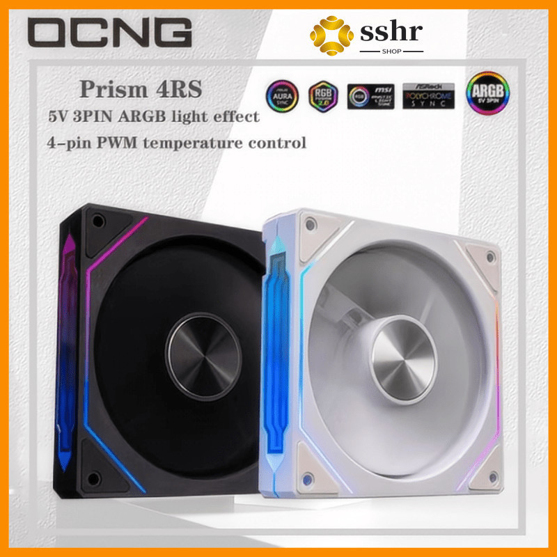 Ocng Prism 4RS ARGB CPU 4PIN PWM Case Conoler Fan 120mm Infinity Mirror ...