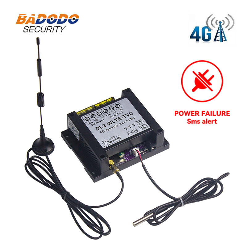 GSM 4G LTE SMS Web Remote Controller ON/OFF Switch 30A 2 Channel Relay ...