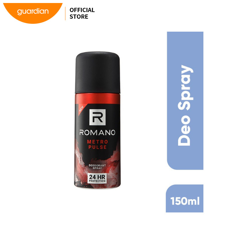 Romano Deodorant Spray Metro Pulse 150Ml | Shopee Malaysia