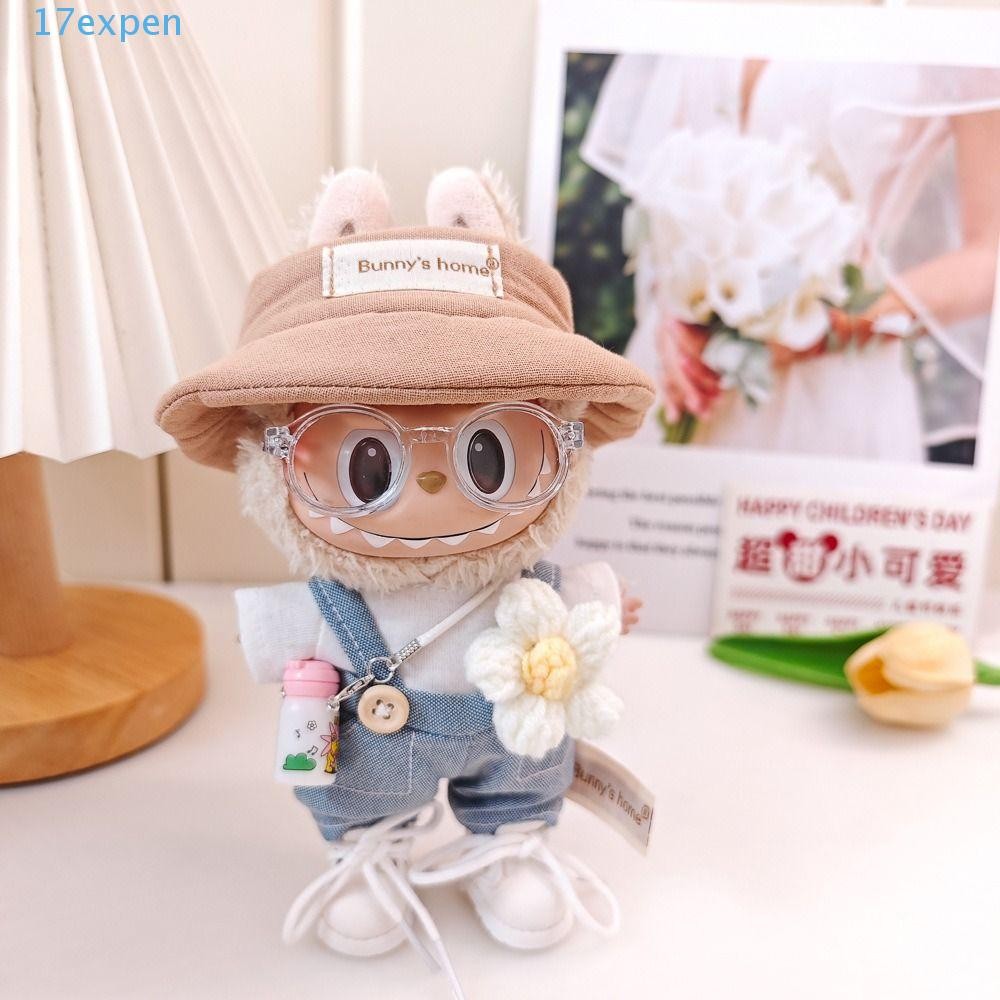 EXPEN Labubu Cute Doll Clothes, Suspender Pants Lovely 17cm Labu Doll ...