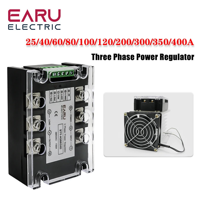 Three Phase AC Voltage Regulating Module Power Regulator Thyristor 380V ...