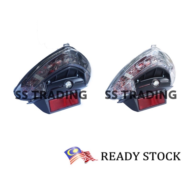 LC135 X1R TAIL LAMP SMOKE CLEAR V1 YAMAHA X1-R LC135 TAILLAMP REAR LAMP ...