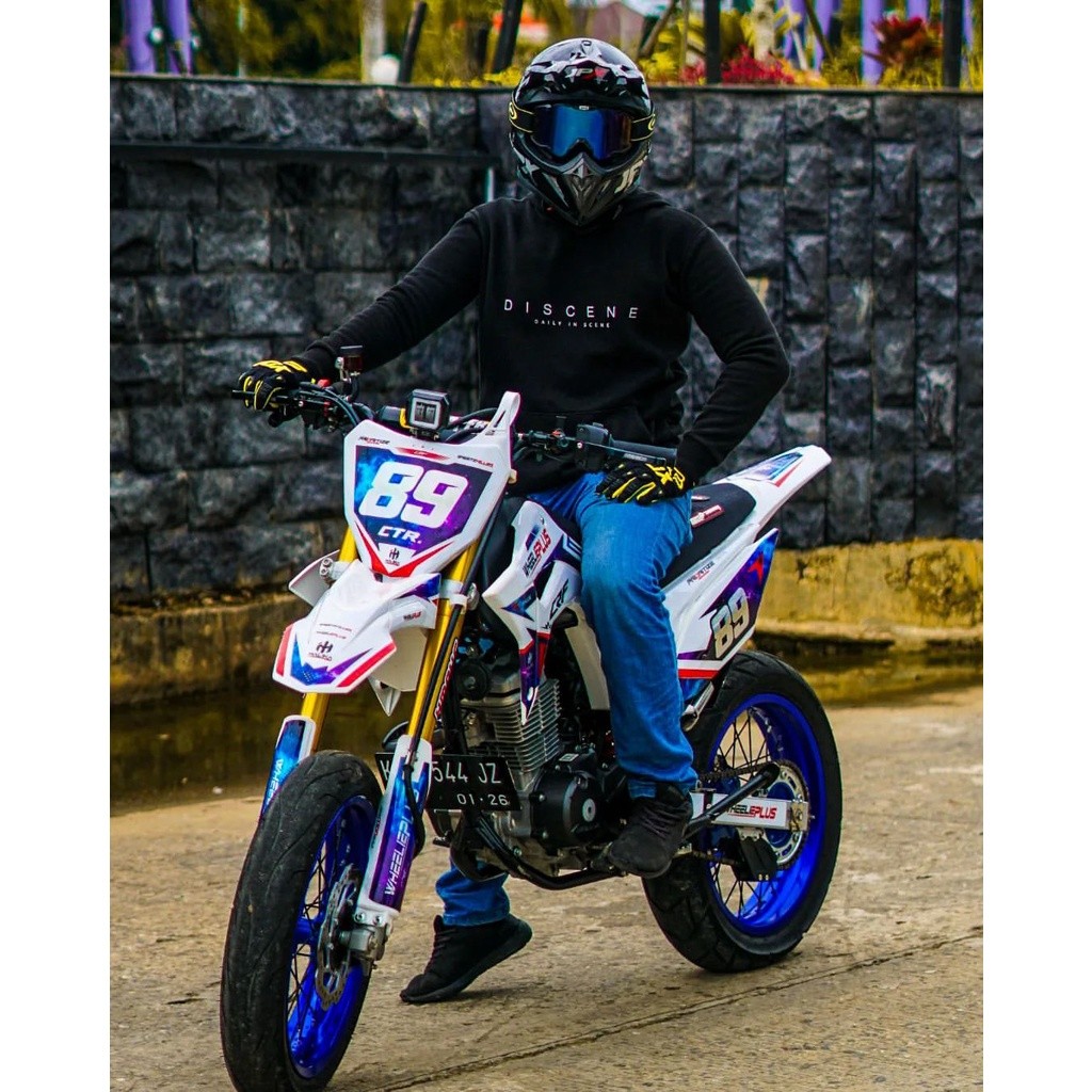Decal/Sticker WR155/Gordon/ D'Tracker / CRF / KLX BF full body (Can ...