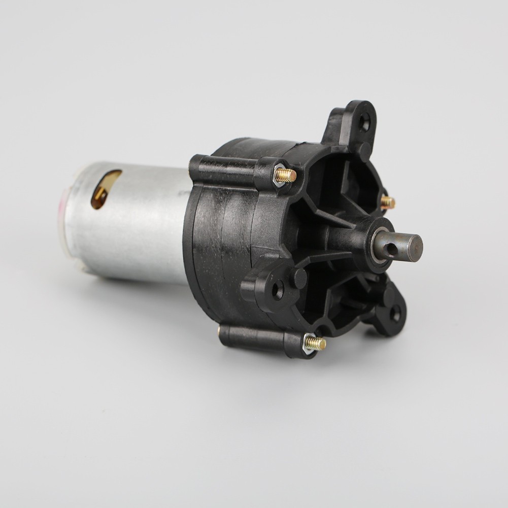 Dueable 20W Power Wind Dynamo 5.1*1.4inch Miniature Motor Black Silver ...