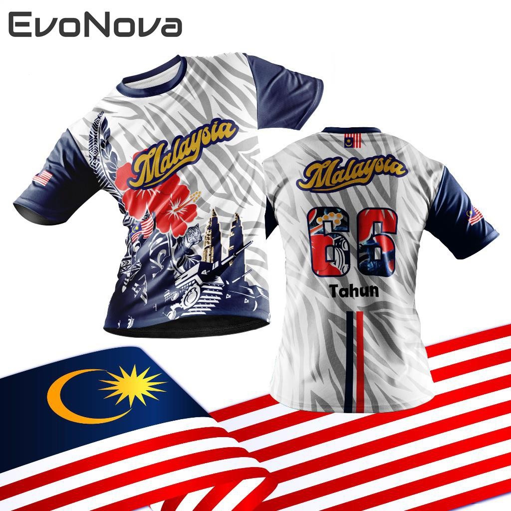 Evonova Merdeka 66 shirts (Malaysia independence 66 2023 special design ...