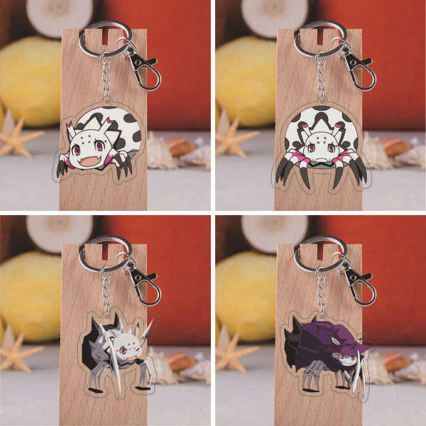 keychain crochet keychain Saya labah-labah Penjelmaan semula sebagai ...
