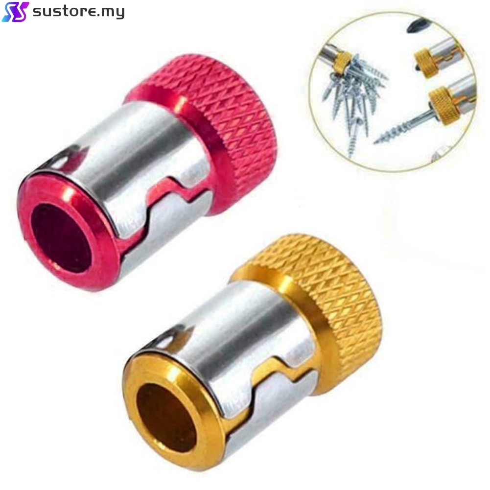 [Super] 1PCS Magnetic Ring Metal Screwdriver Head Steel Sleeve Electric ...