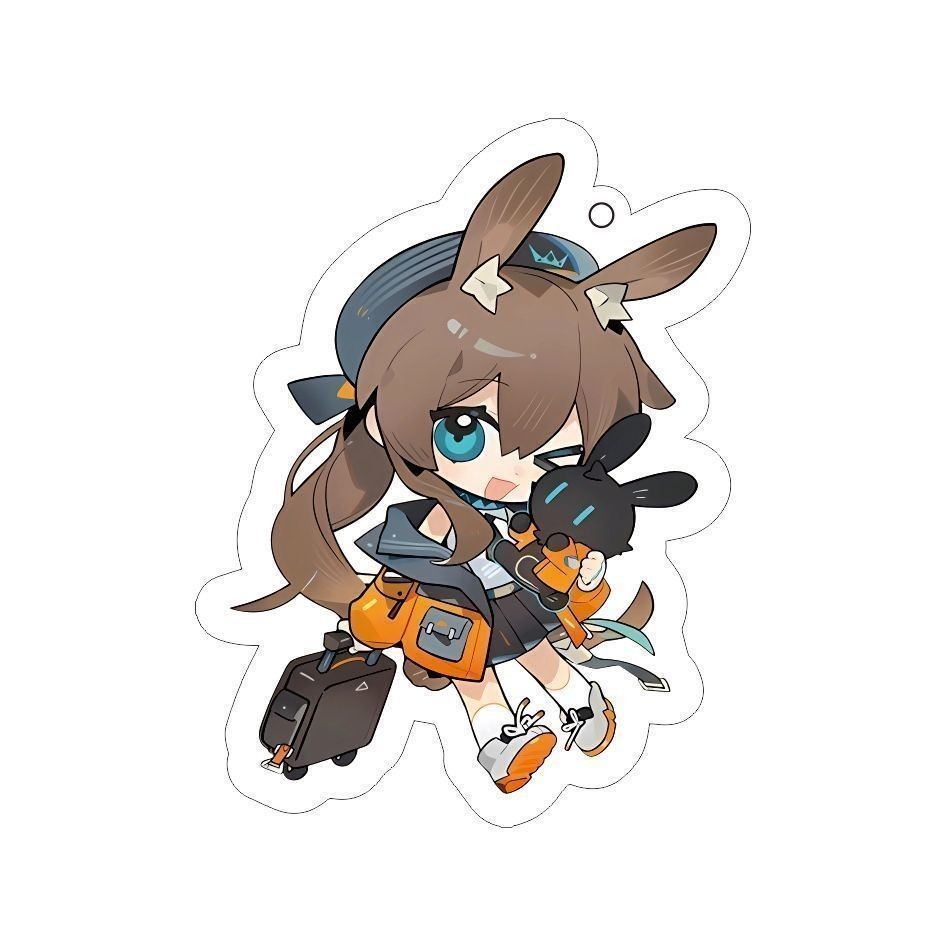 Arknights Keychain Arknights Grani Claire Morgan Meteor Arknights 2024 ...