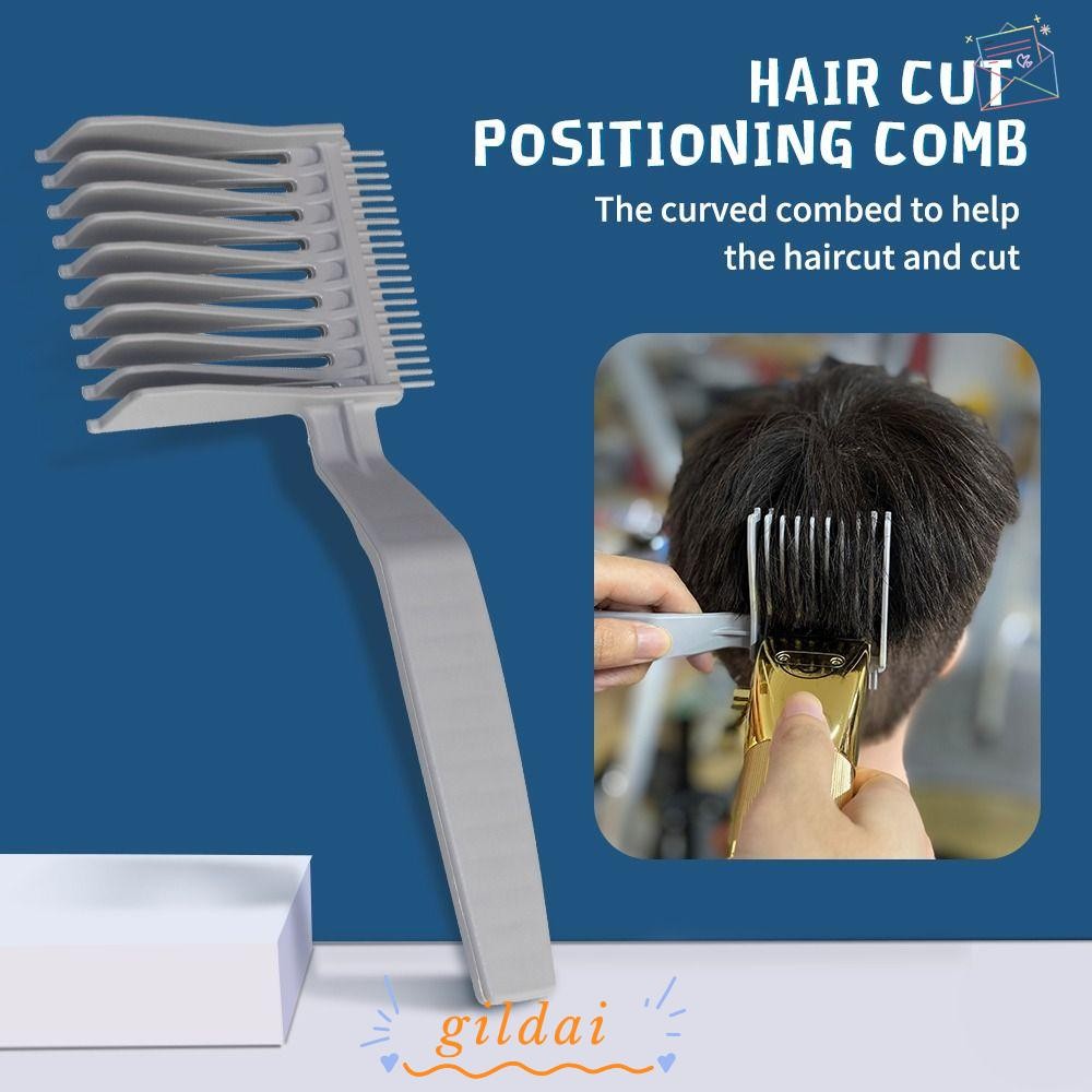 GILDAI Hair Cutting Comb, Clipper Ergonomic Barber Fade Combs, Hair ...