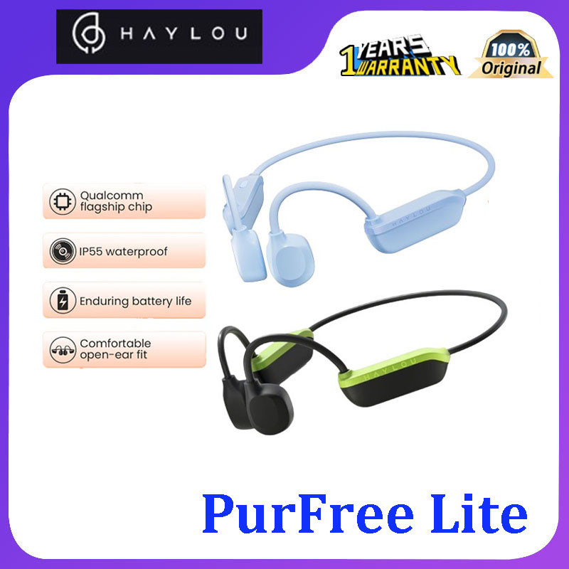 Haylou PurFree Lite (BC04) Bone Conduction Headset Bluetooth Wireless ...