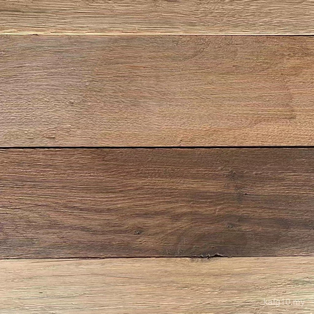 Lantai kayu solid elm lama, lantai luluhawa, retro, bebas aldehid ...