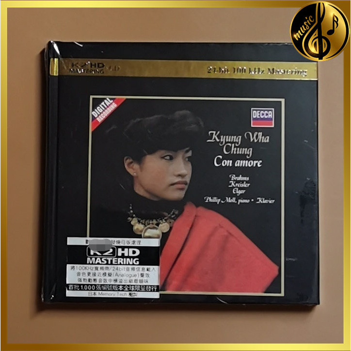 Original Kyung Wha Chung Con Amore K2HD CD Album [Sealed] Brand New Classic Music | Shopee Malaysia