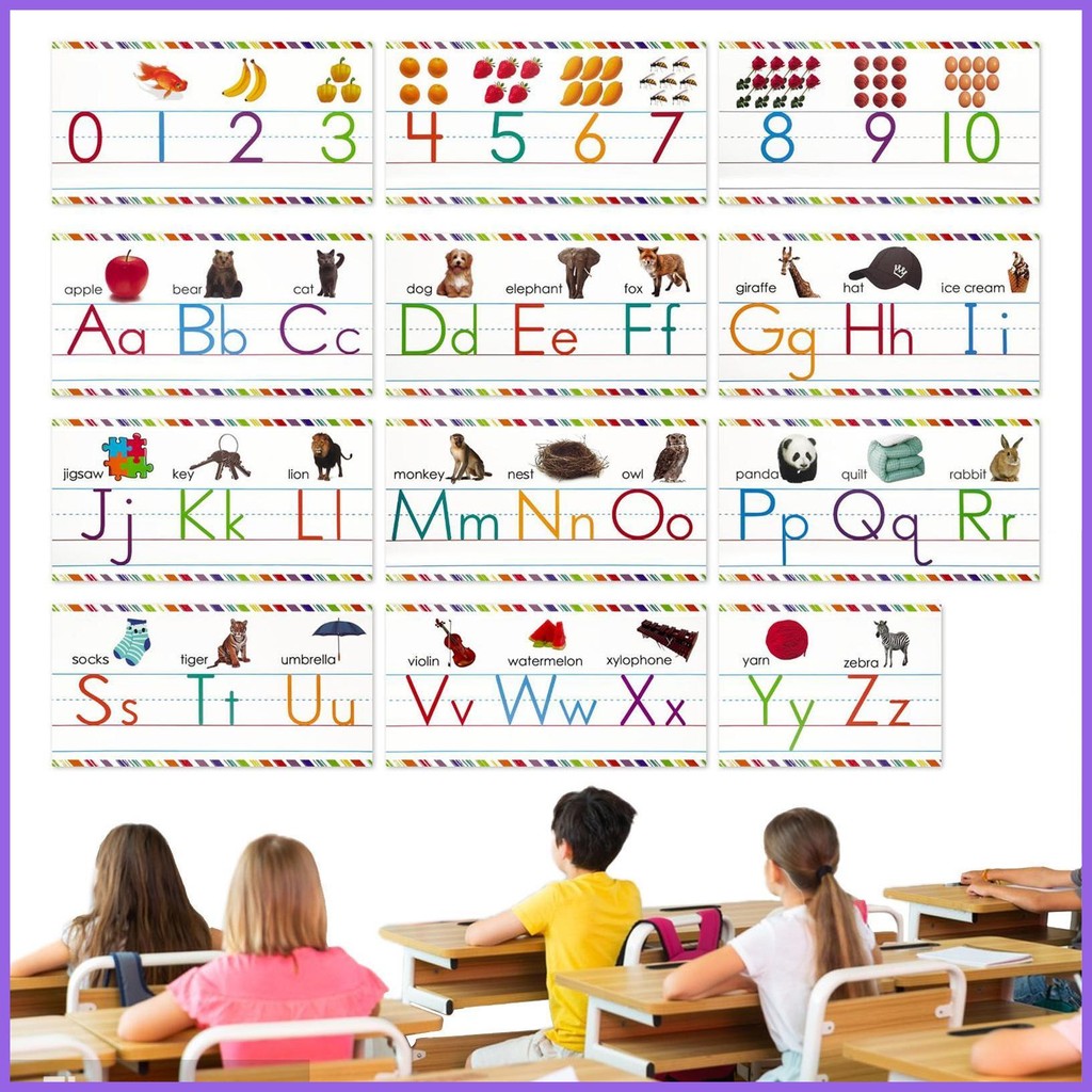 Alphabet Letters for Classroom Wall Display Set Bulletin Board Set ...