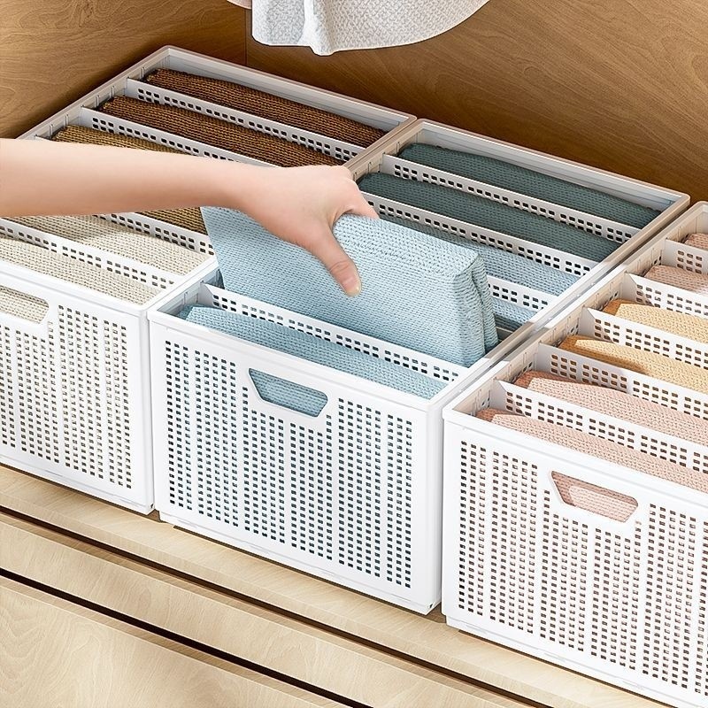Clothes Pants Storage Gadget Dormitory Wardrobe Season Changing Sweater ...