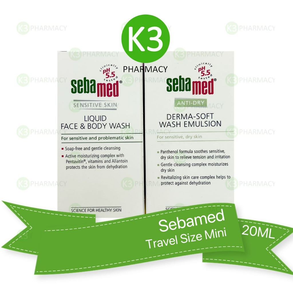 Sebamed Derma Soft Wash Emulsion / Sebamed Liquid Face & Body Wash ...