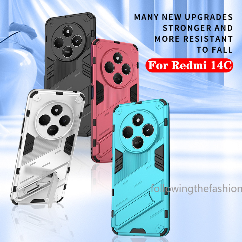 Casing For Redmi 14C 4G Redmi14 C 2024 Phone Case Armor Bracket With ...