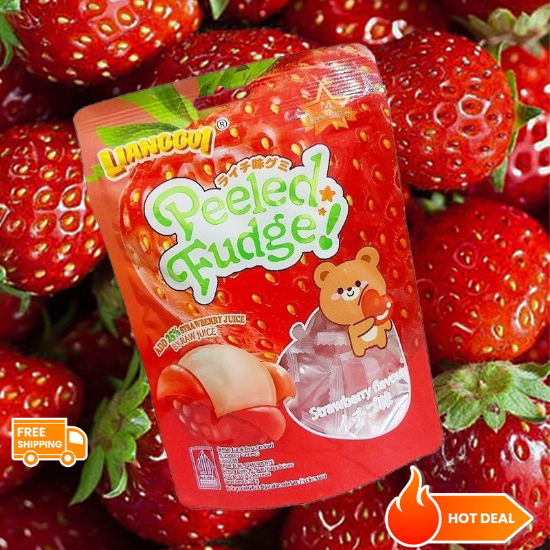 [Viral Peel CANDY] HALAL LIANGGUI SOFT CANDY MANGO&ORANGE&STRABERRY ...