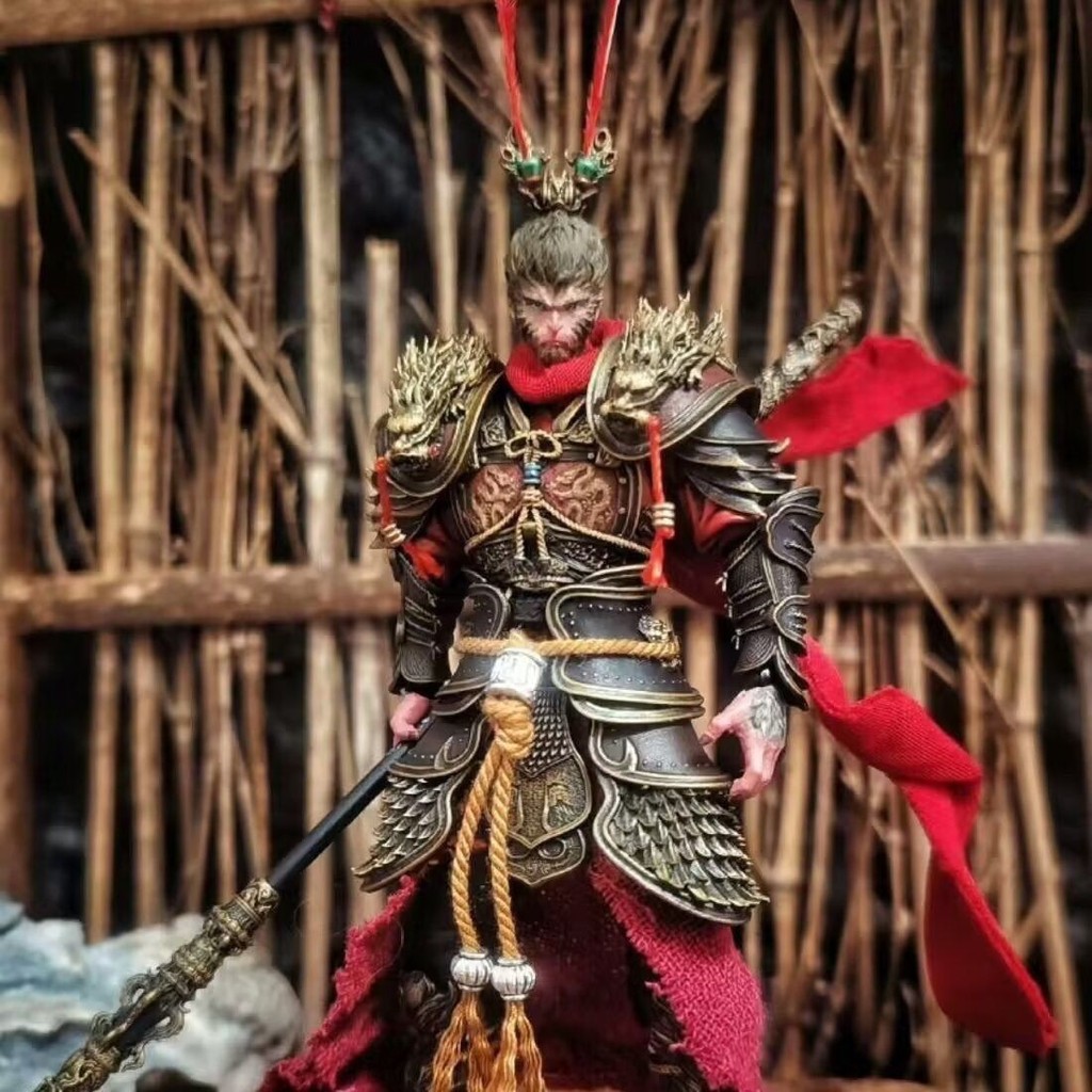 Black Myth Wukong Decoration Model Statue Car Sun Wukong Hand-Made Full ...