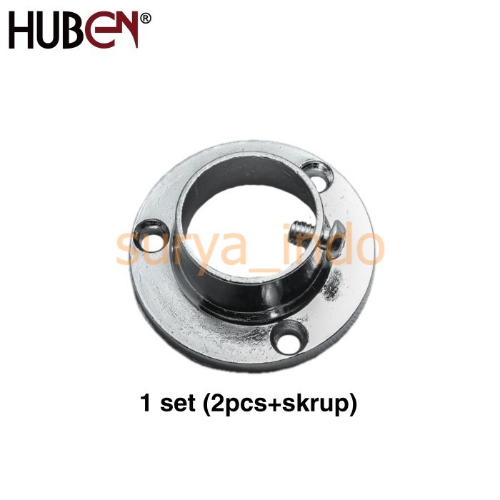 Cap BRACKET 25mm 1" BP-25 Round Pipe Connection BRACKET Hanging Pipe ...