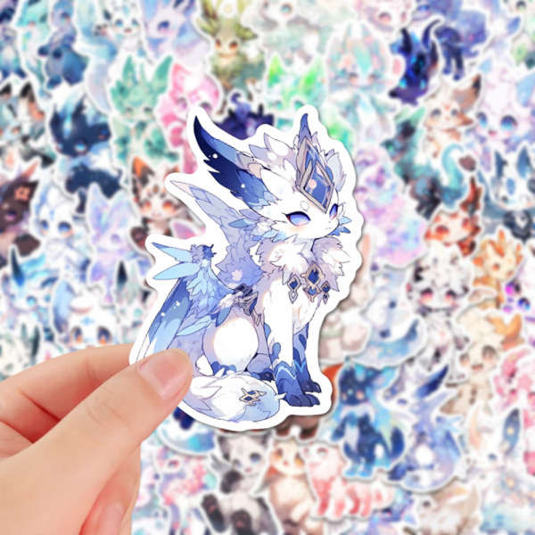 sticker namasticker nama waterproof sticker custom sticker cute Pelekat ...