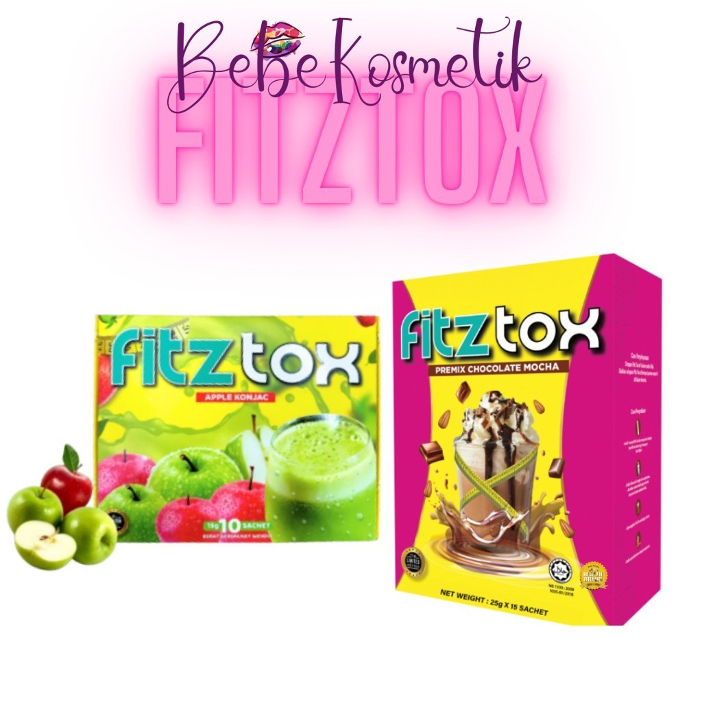 FITZTOX All Item | Premix Chocolate Mocha Apple Konjac Jelly Coklat ...