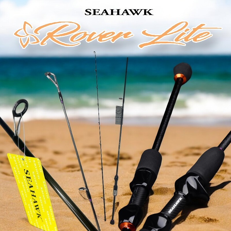 Seahawk Rover Lite Fishing Rod Terbaru ultralight SPINNING AND CASTING ...