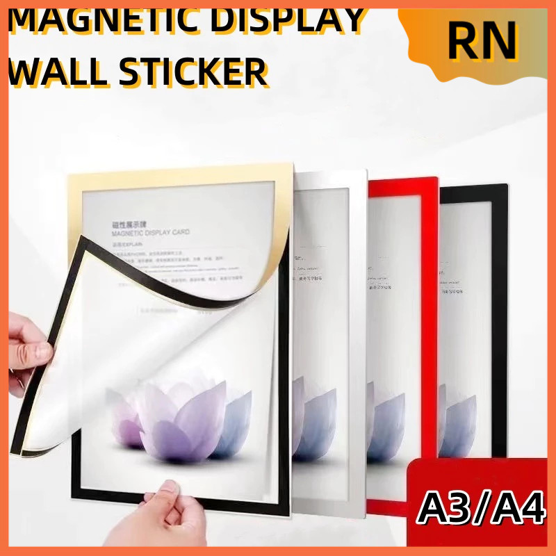 Magnetic Certificate Frame Self Adhesive ref Magnet Poster Displayboard ...
