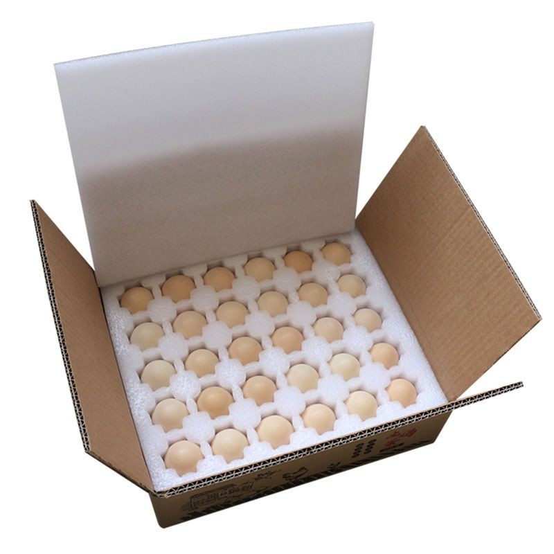 Pearl Cotton Delivery Egg Packaging Box Shockproof Foam Egg Tray Egg ...