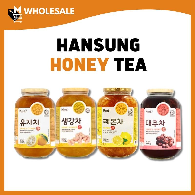Teh Madu Hansung Halal Korea 1.15kg (Citron/Halia/Kurma Merah/Lemon ...