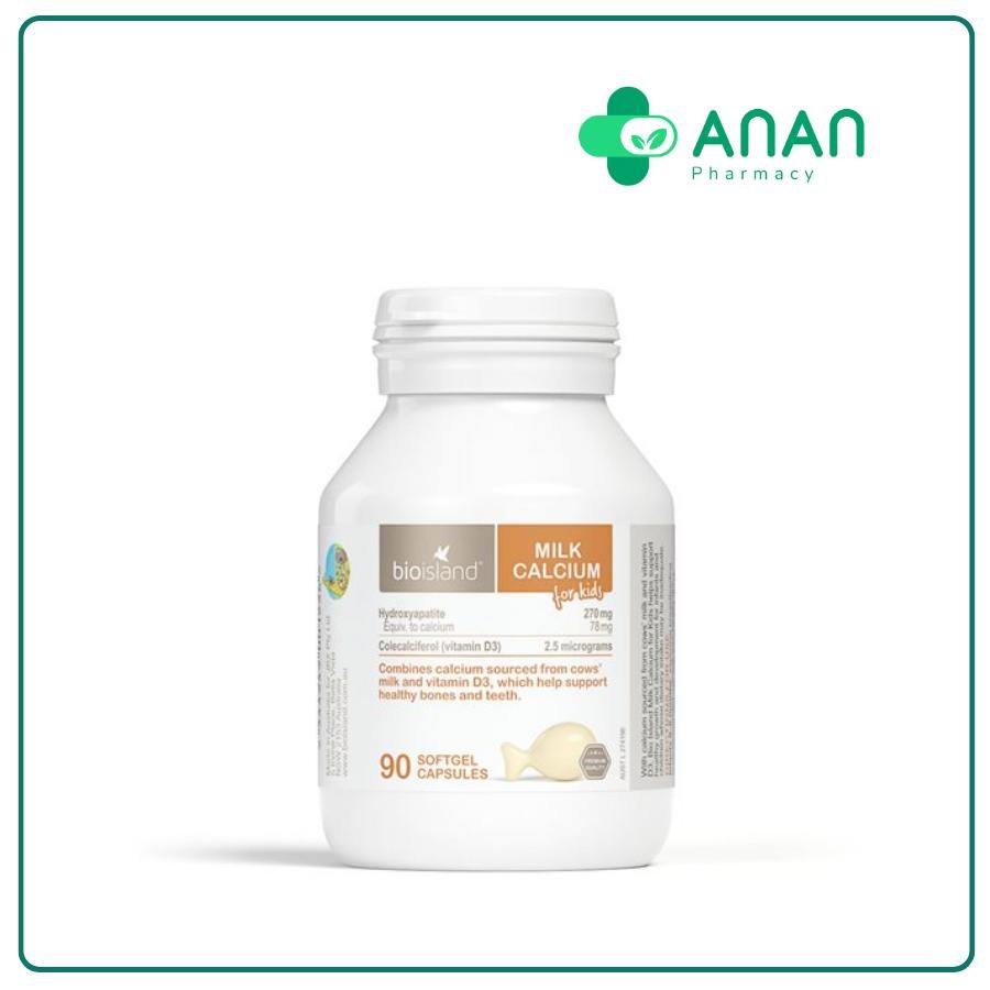 Bio island calcium for babies - Calcium supplement from milk and ...