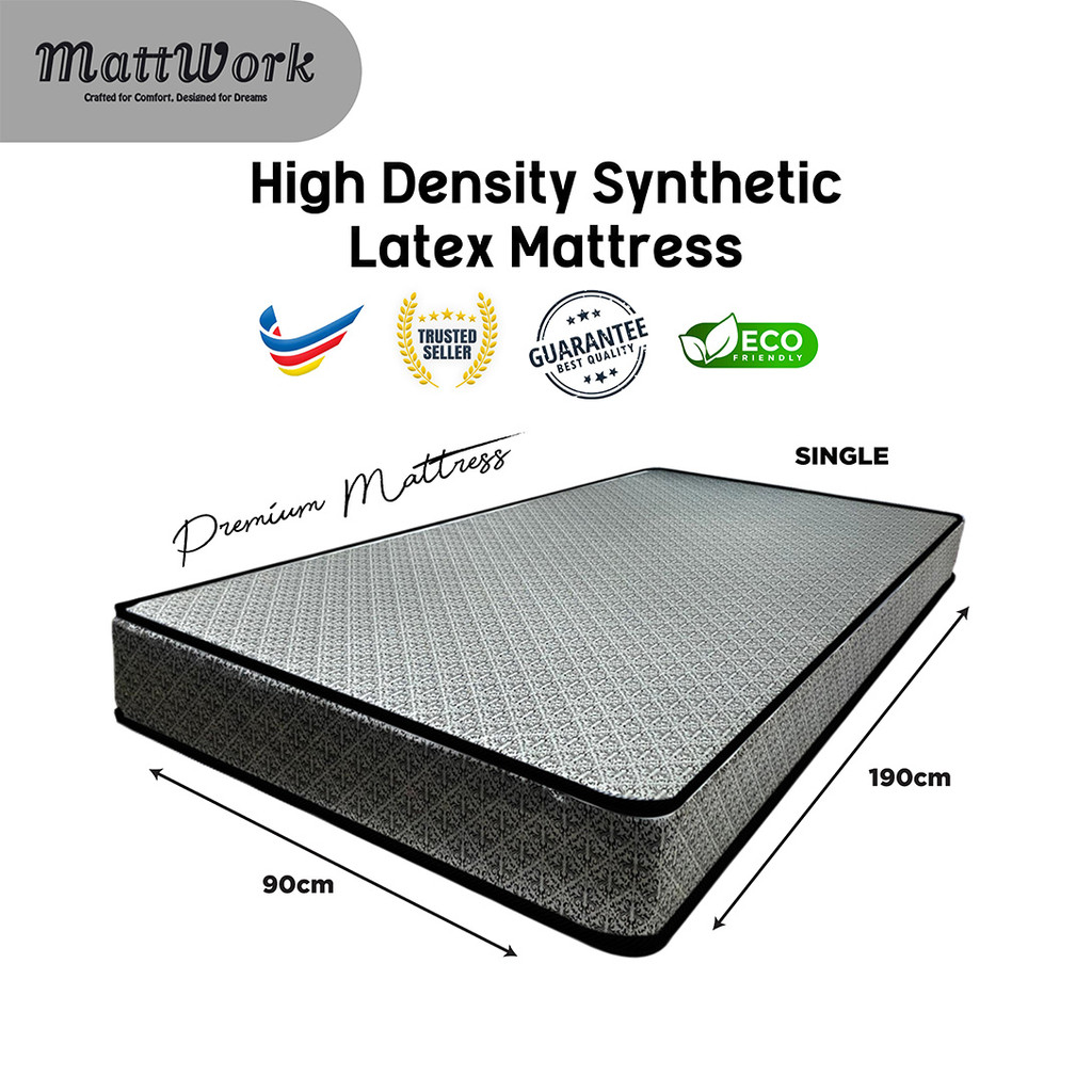 MATTWORK Tilam Single Mattress Single Tilam Single Murah Tilam Bujang ...