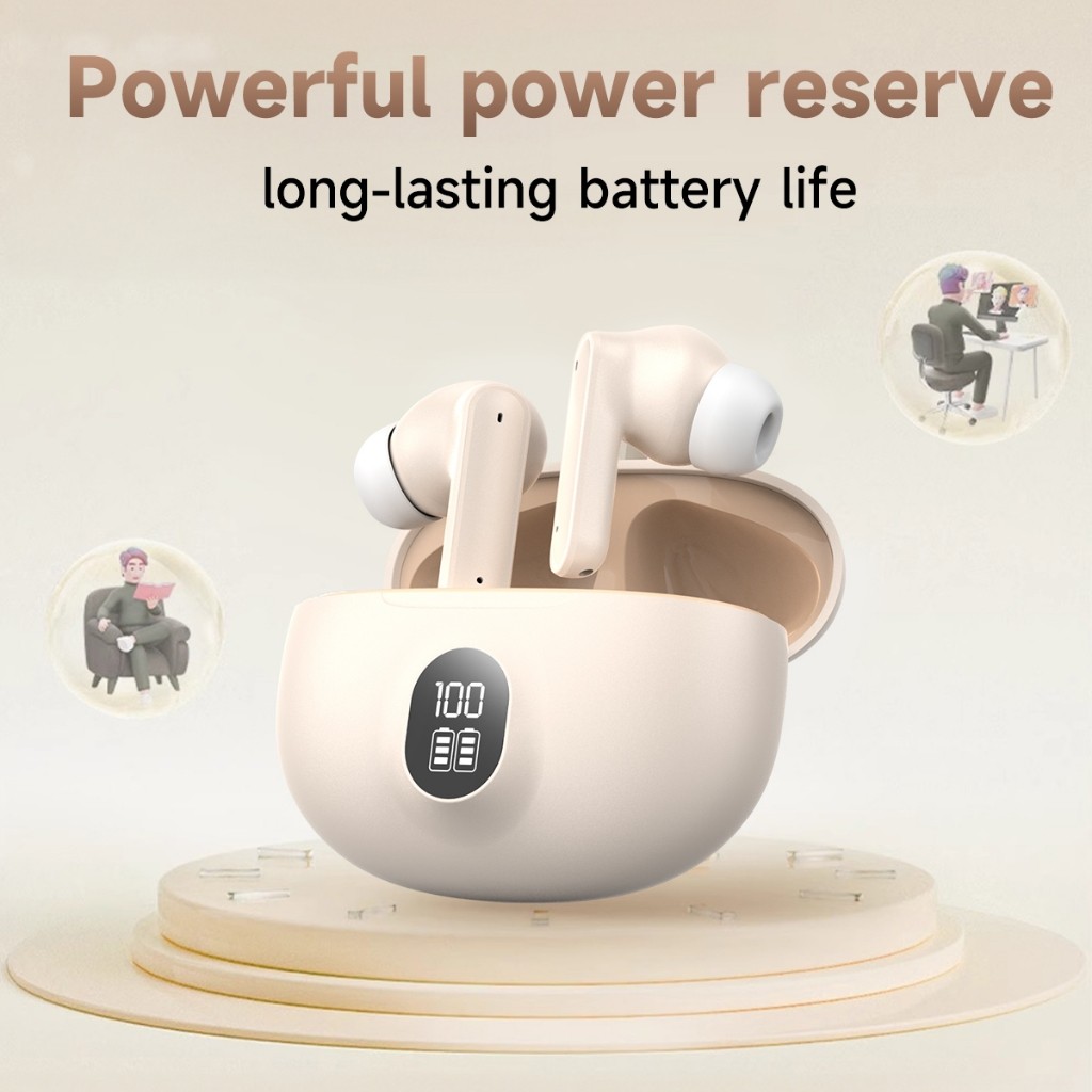 Jqvitek TWS Bluetooth Wireless Earphone Battery Life LED Display ...