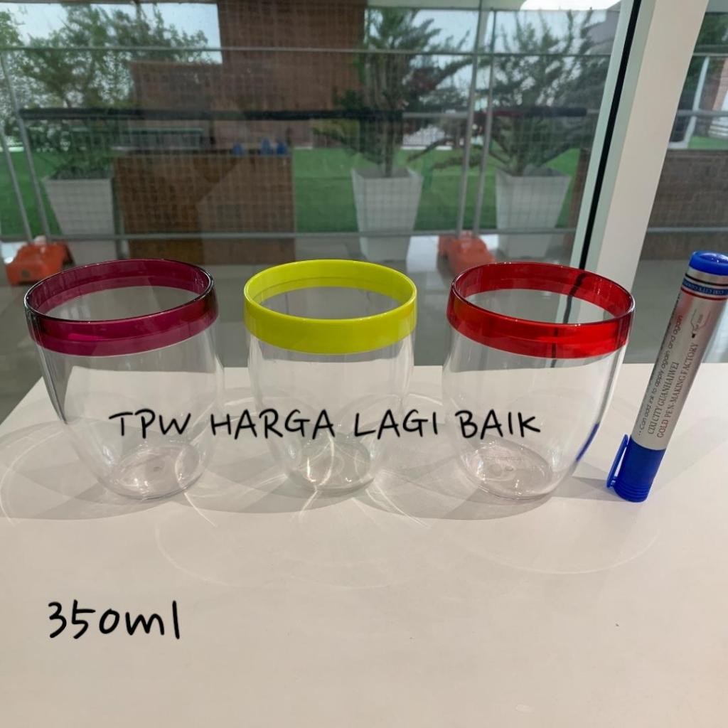 Tupperware Allegra Stemless Glass 350ml (1unit) | Shopee Malaysia