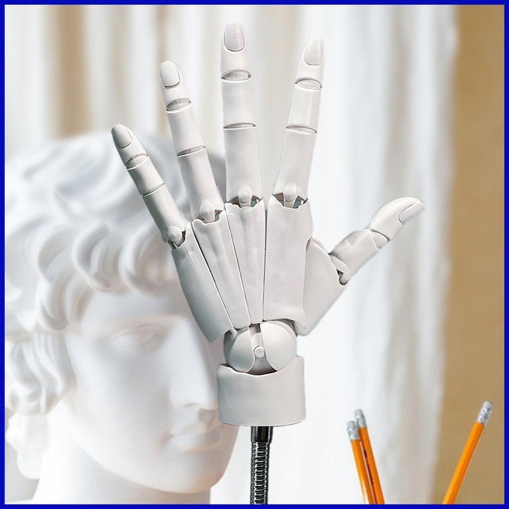 Hand Model Hand Art Mannequin Figure with Posable Fingers Artist ...