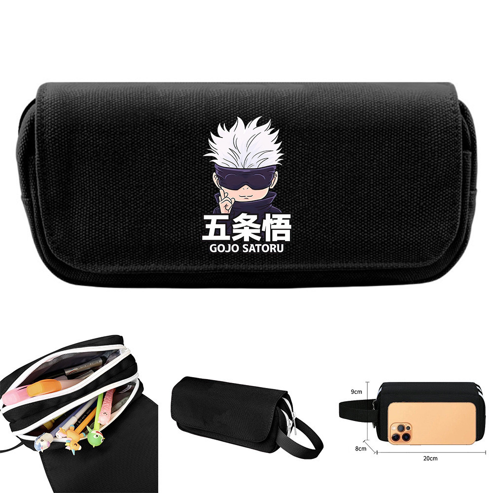 Dingyuan Jujutsu Kaisen Satoru Gojo Pencil Case Bags School Pencil Box ...