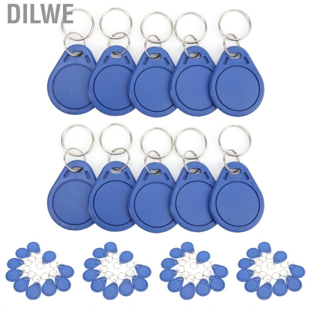 Dilwe IC Key Tag Door Access Keyfob for Parking Lots Time Attendance ...