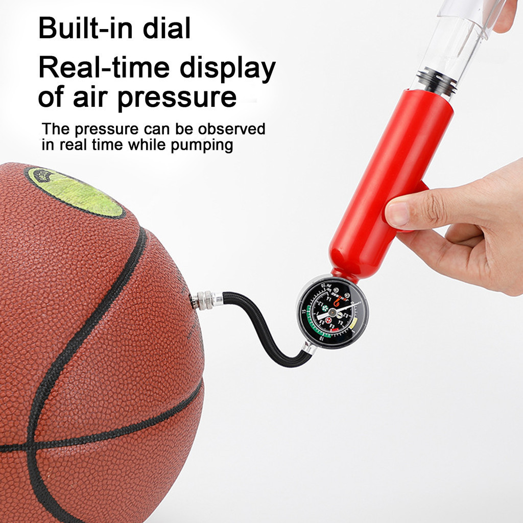 Portable Air Pump Ball Pump Inflator Kit Basketball Inflator with ...