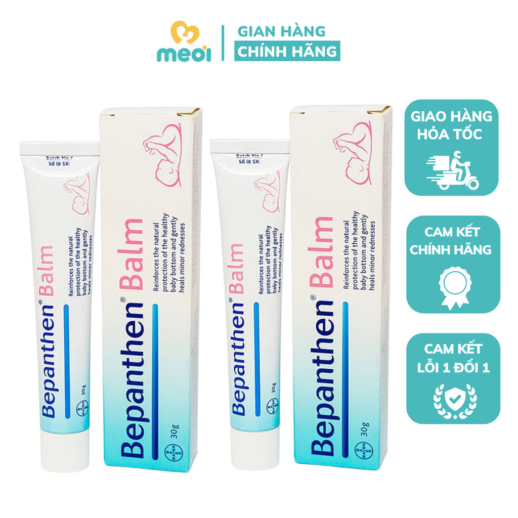 Bepanthen Balm anti-diaper cream 30g, expert in preventing diaper rash ...