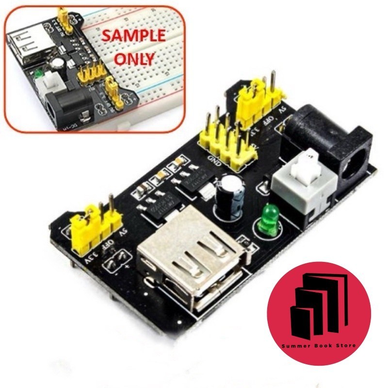 5V 3.3V Breadboard Power Supply Voltage USB / 9V Module MB102 Donut ...