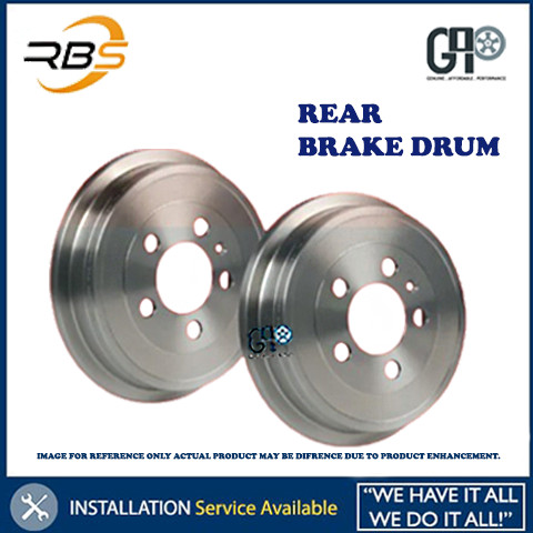 Brake Drum RBS For Isuzu D-Max Dmax 4WD (2010-2017) (Rear) Belakang 100 ...