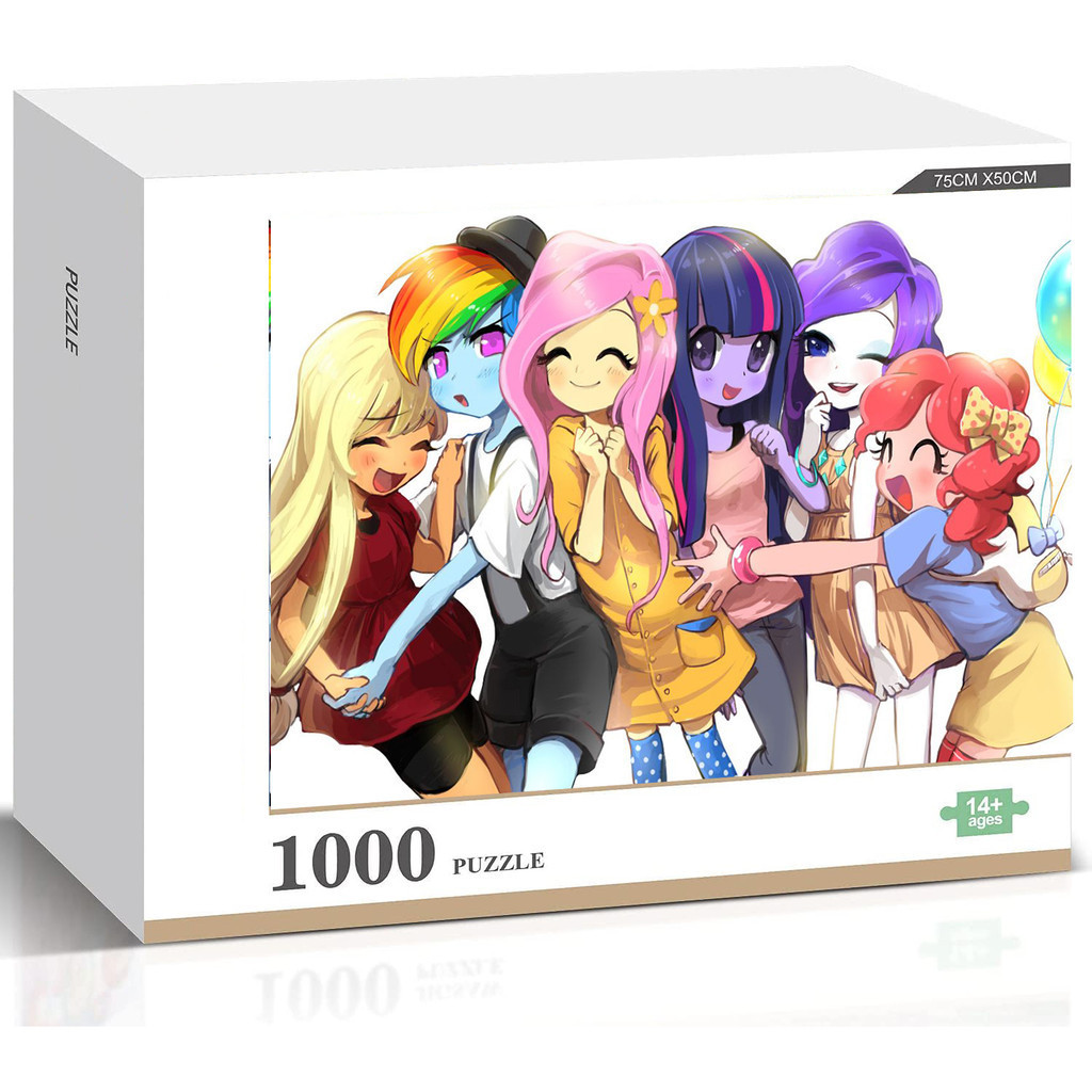 My Little Pony: Equestria Girls Wooden Jigsaw Puzzle Home Decor ...