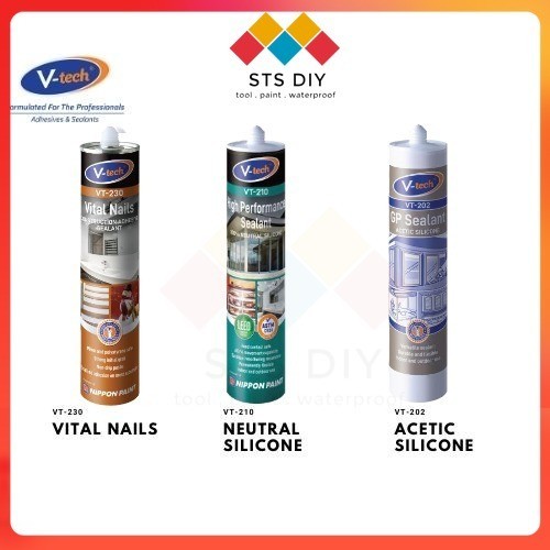 V-Tech Silicone Sealant & Adhesive Sealant VT-202 VT-210 VT-230 Vtech ...