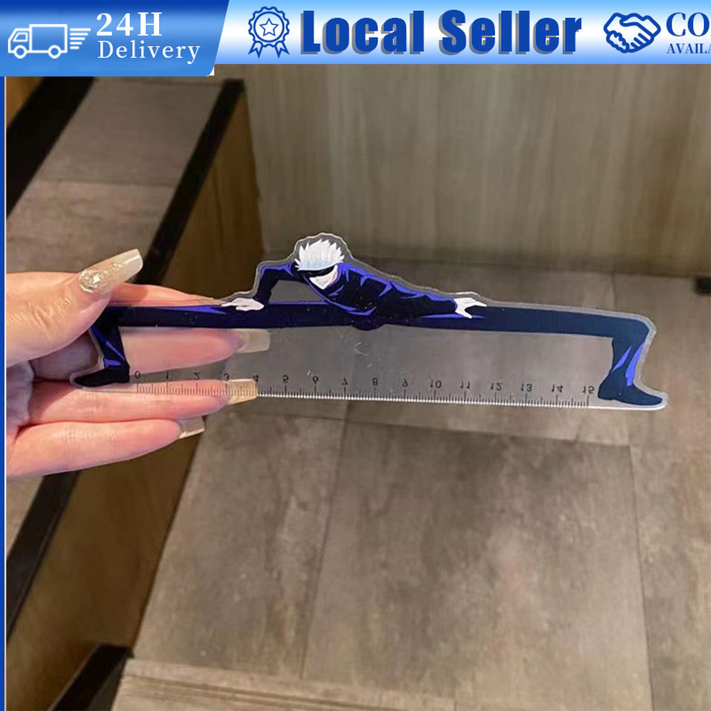 Funny Anime Peripheral Gojo Satoru Long Leg Ruler Jujutsu Kaisen Fans ...