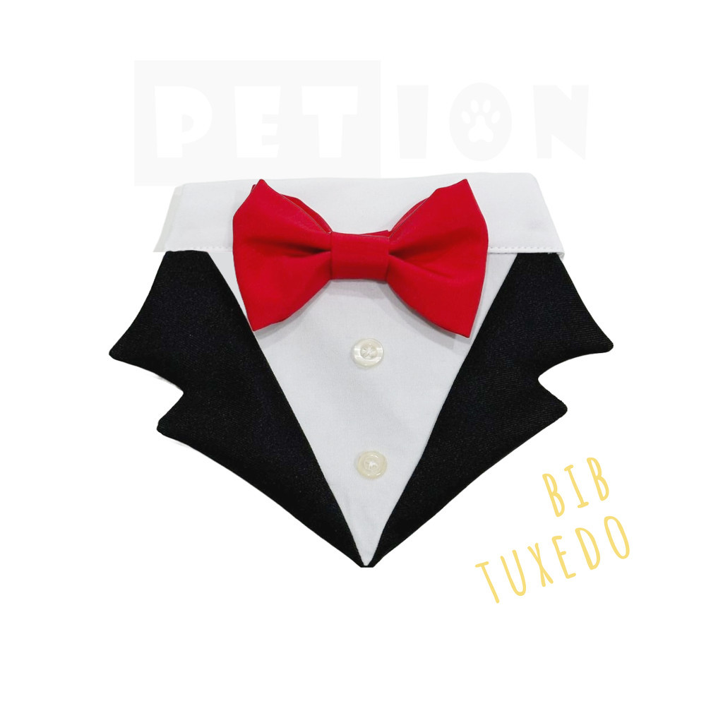 Petion Bib Tuxedo Pet Bib | Shopee Malaysia