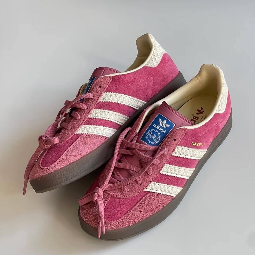 Kazima| Adidas Gazelle Indoor Raspberry Pink Strawberry Bear Rubber ...