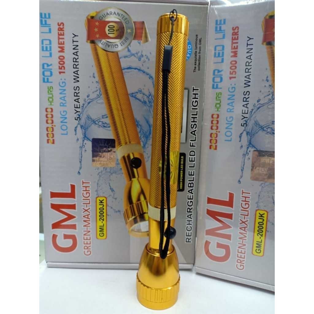 GML GREEN MAX LIGHT 2000-JK TORCH LIGHT | Shopee Malaysia